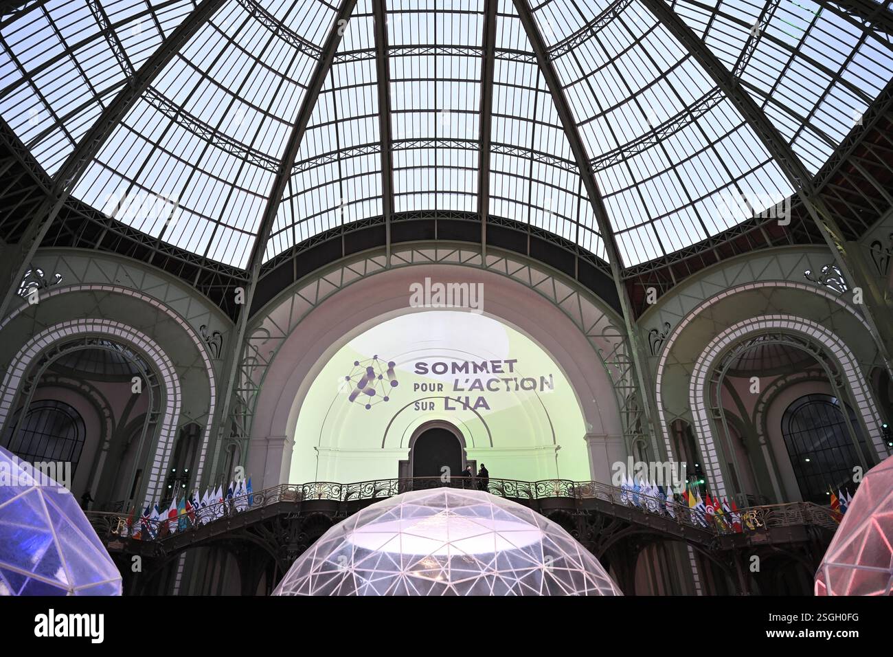 Paris, France. 10th Feb, 2025. Illustration of Artificial Intelligence ...