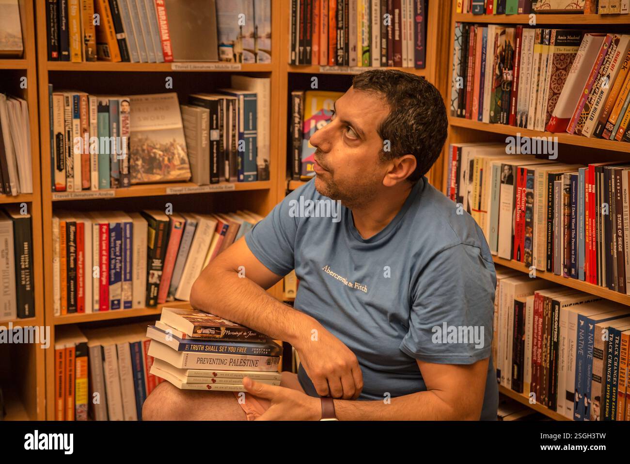 Jerusalem, Palestine. 23rd July, 2024. Mahmoud Muna, one of the owners ...