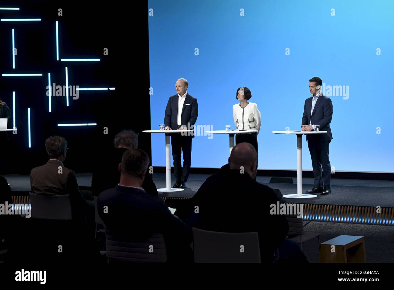 Technology company Nokia's President and Chief Executive Officer, Pekka ...