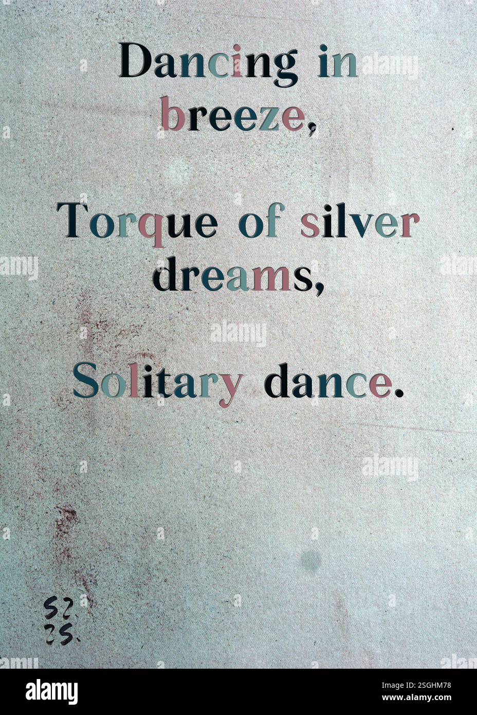 Dancing in breeze, Torque of silver dreams, Solitary dance. Franklin ...