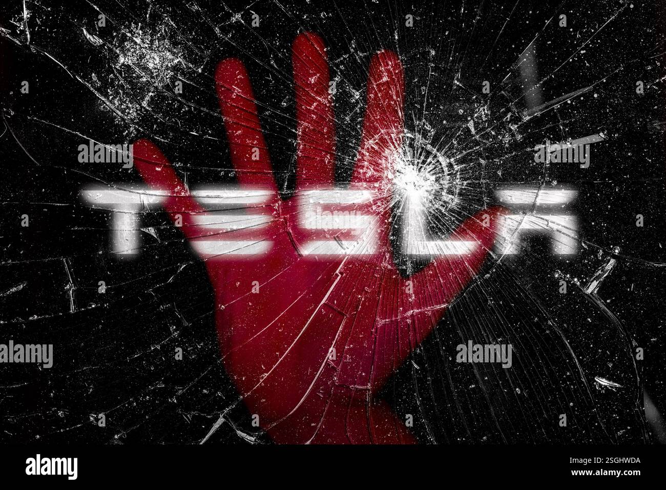 Sing on tesla car hi-res stock photography and images - Alamy