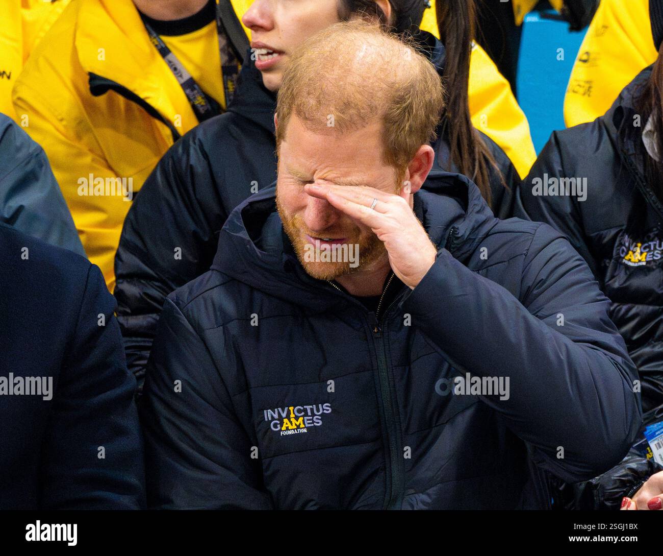 Vancouver, Canada. 09th Feb, 2025. Prince Harry, Duke of Sussex at ...