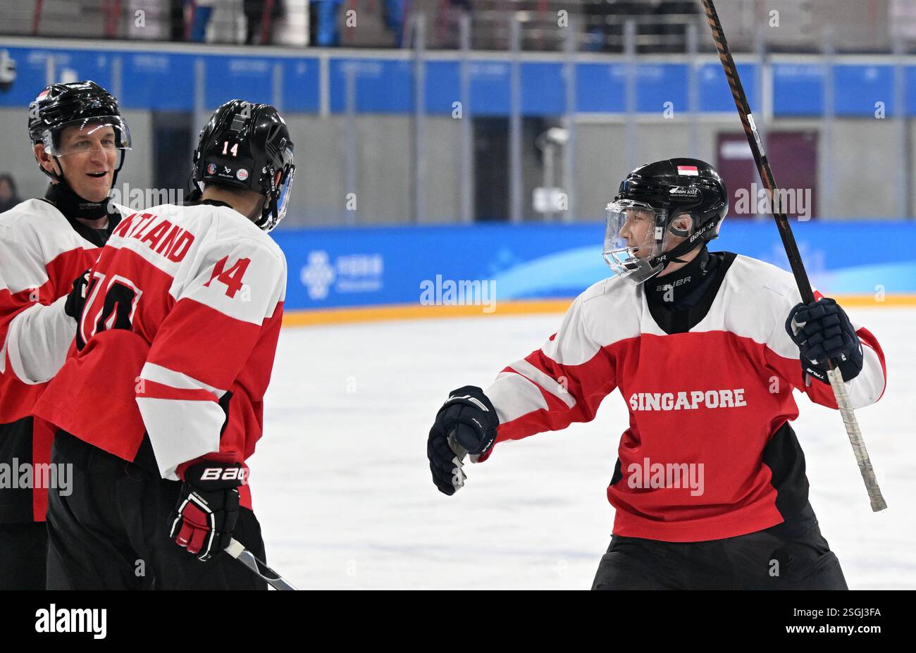 Harbin, China's Heilongjiang Province. 10th Feb, 2025. Lee Bryan Nathan ...