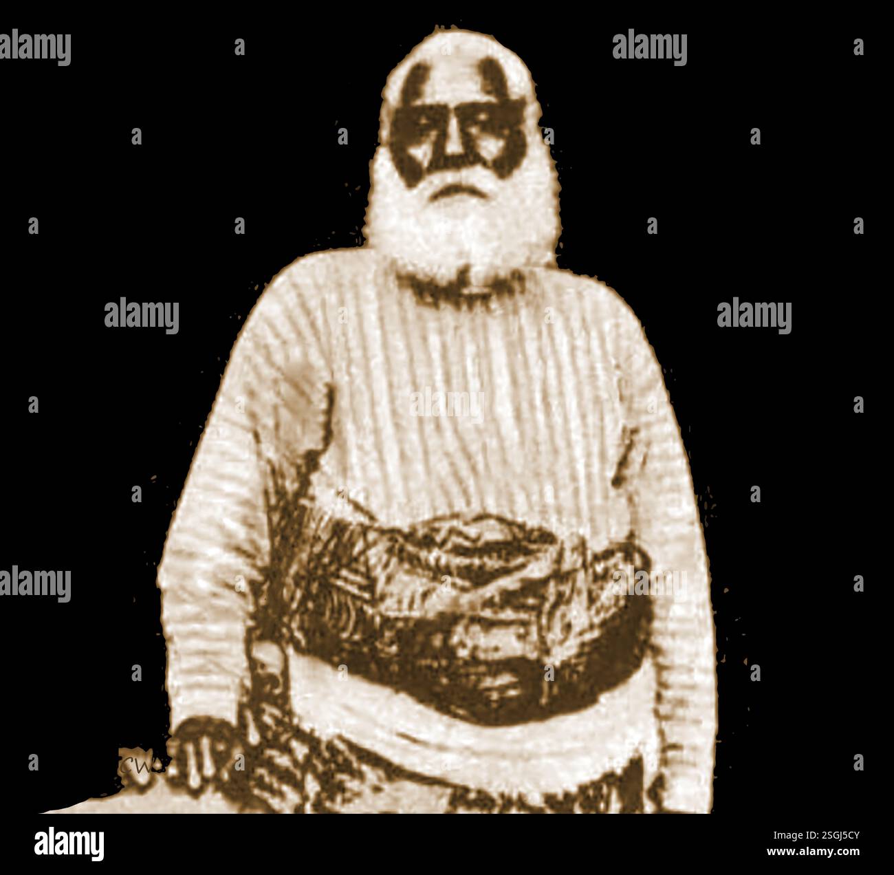 Cannibal king - Ratu Seru Epenisa Cakobau (Cakobau) c.1815 – 1883 , a ...