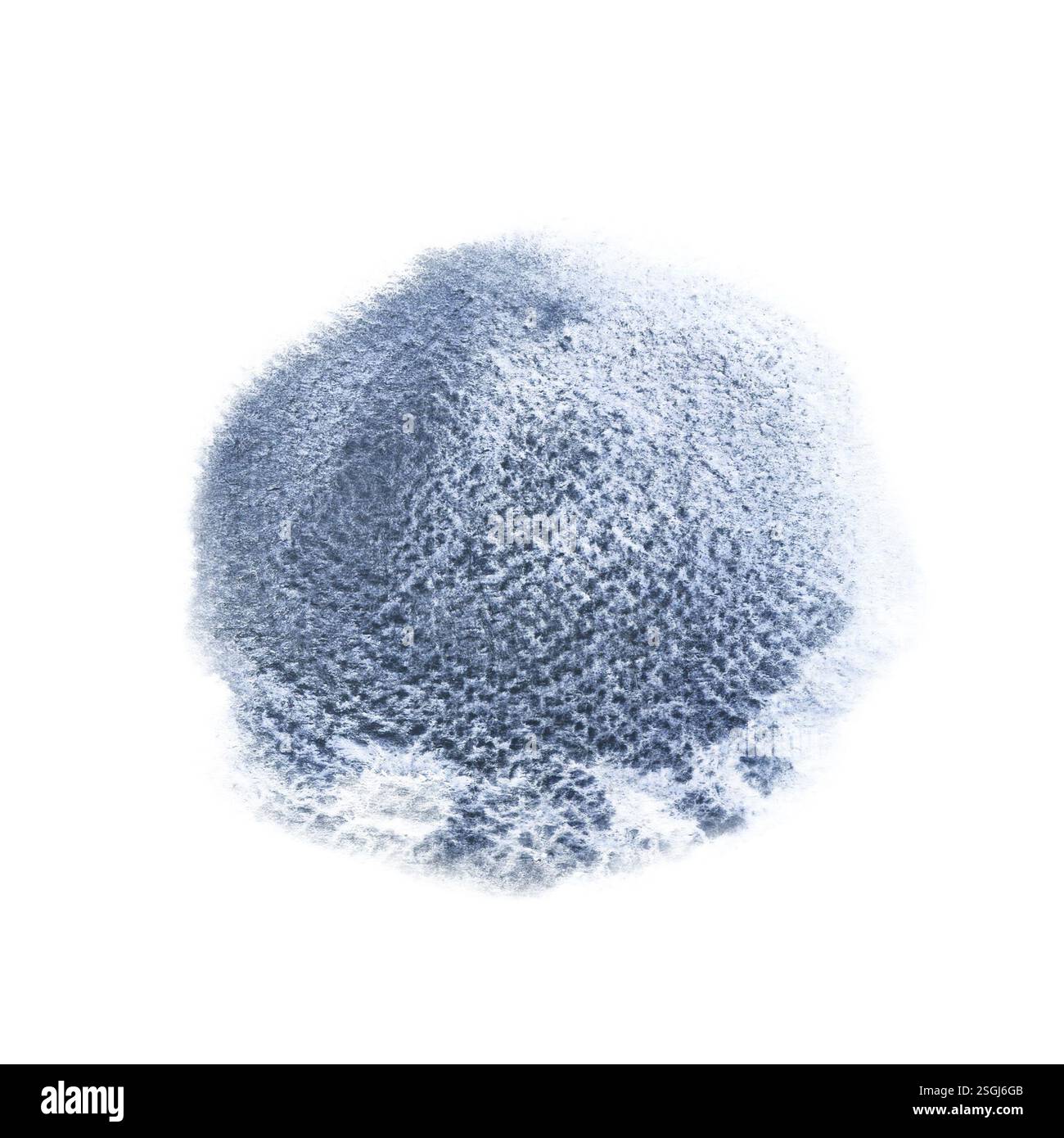 Granulating mineral watercolor texture in marine shades, blue. Organic ...