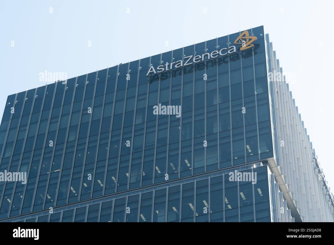 SHANGHAI, CHINA - FEBRUARY 10, 2025 - The office building of ...