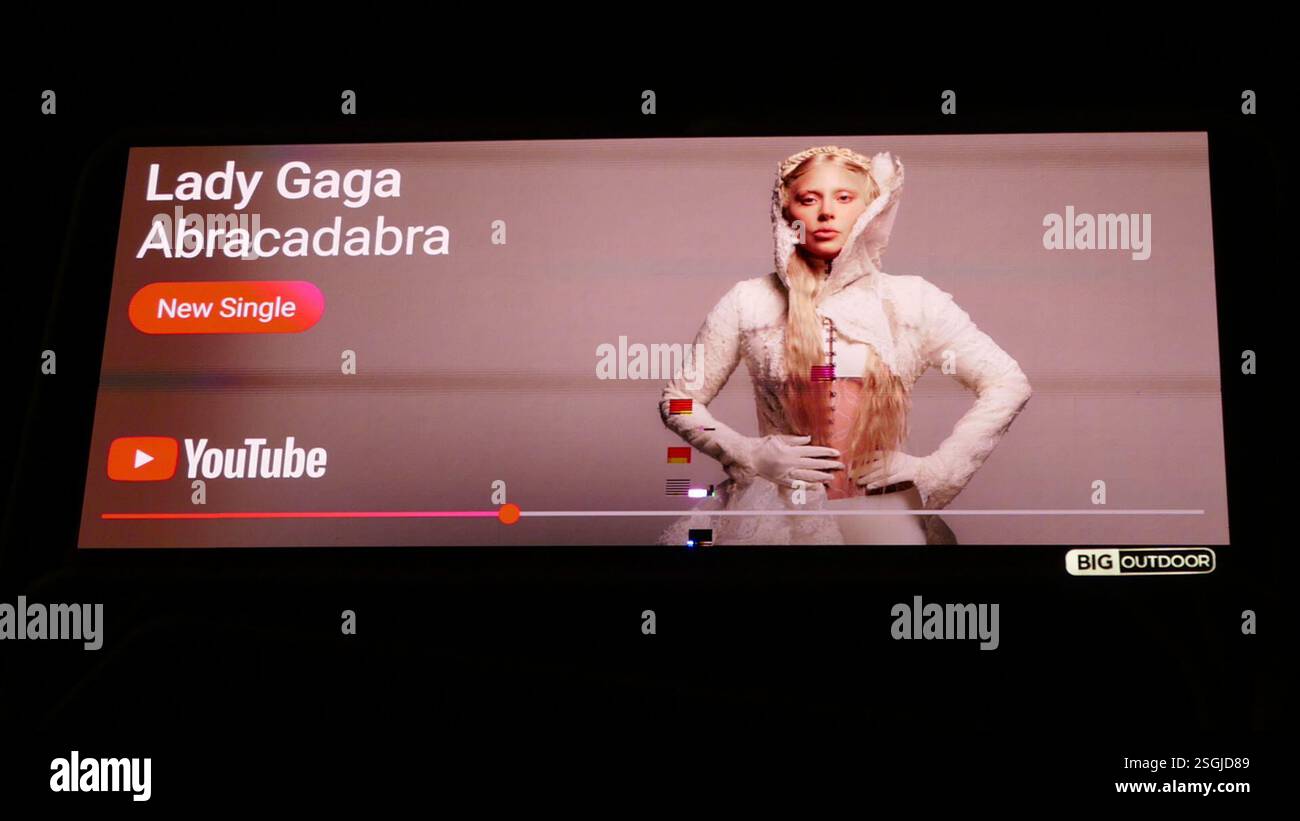 Los Angeles, California, USA 9th February 2025 Lady Gaga Abracadabra ...