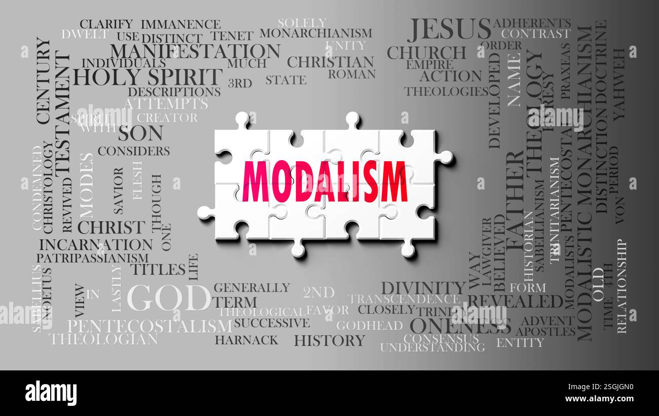 Modalism symbol hi-res stock photography and images - Alamy