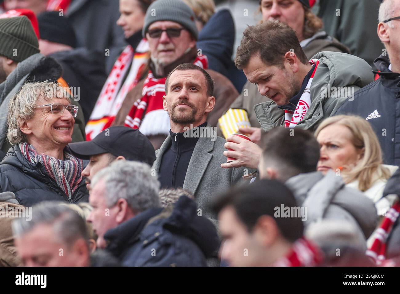 09.02.2025, Fussball, Saison 2024/2025, 2. Bundesliga, 21. Spieltag, 1 ...