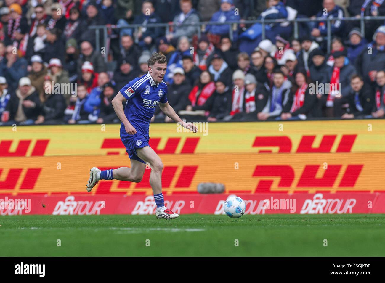 09.02.2025, Fussball, Saison 2024/2025, 2. Bundesliga, 21. Spieltag, 1 ...