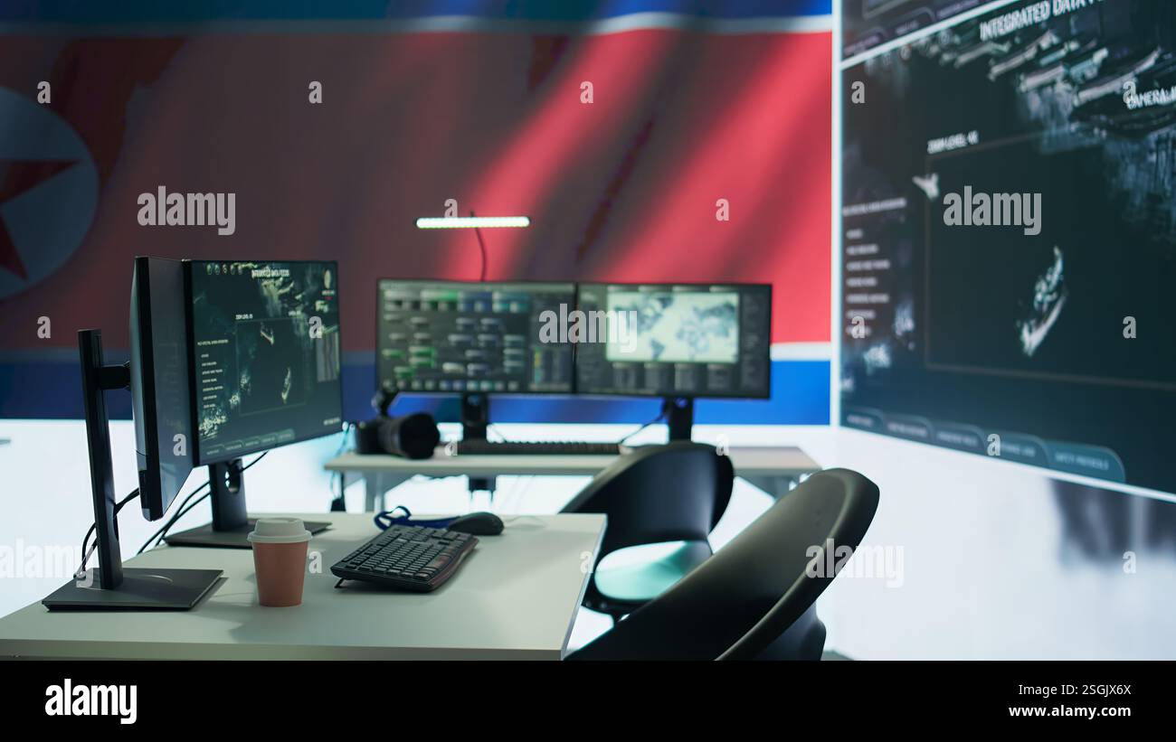 Empty mission control center hi-res stock photography and images - Alamy