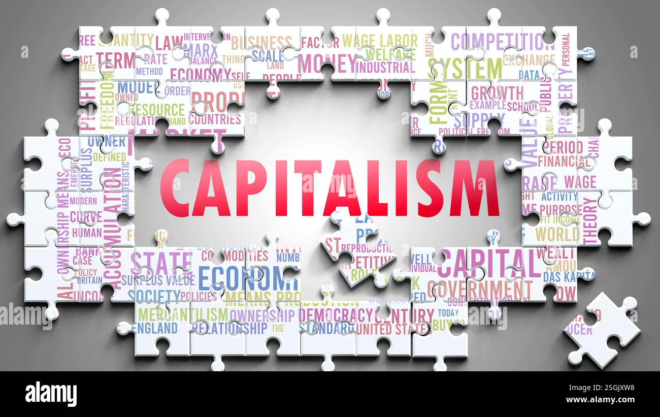 Capitalism being a complex subject hi-res stock photography and images ...