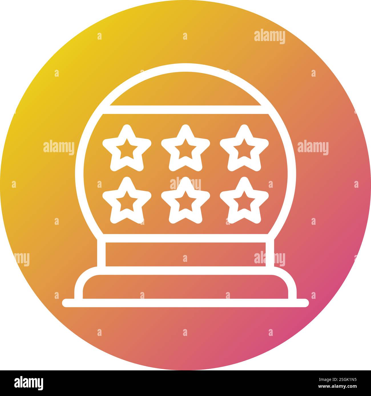 Crystal ball icon vector Stock Vector Images - Alamy