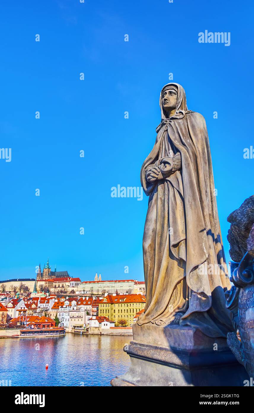 The sandstone Virgin Mary statue of Holy Crucifix and Calvary Statuary ...
