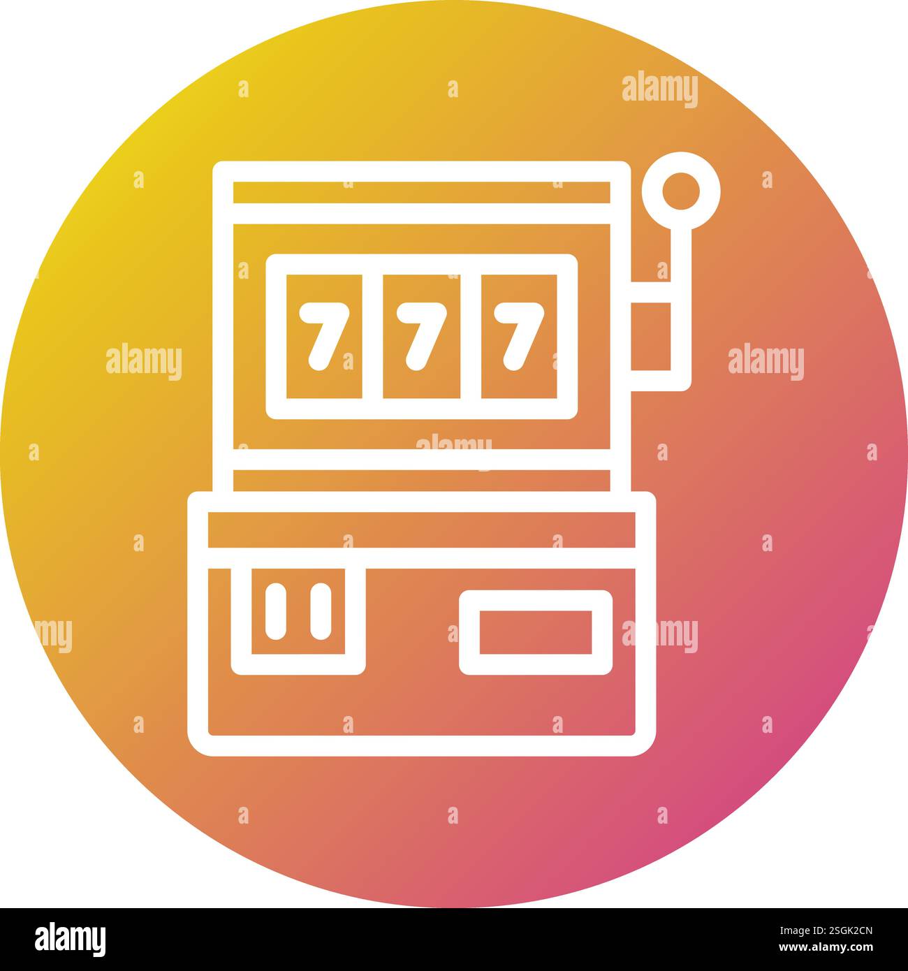 Casino slot machine icons hi-res stock photography and images - Alamy