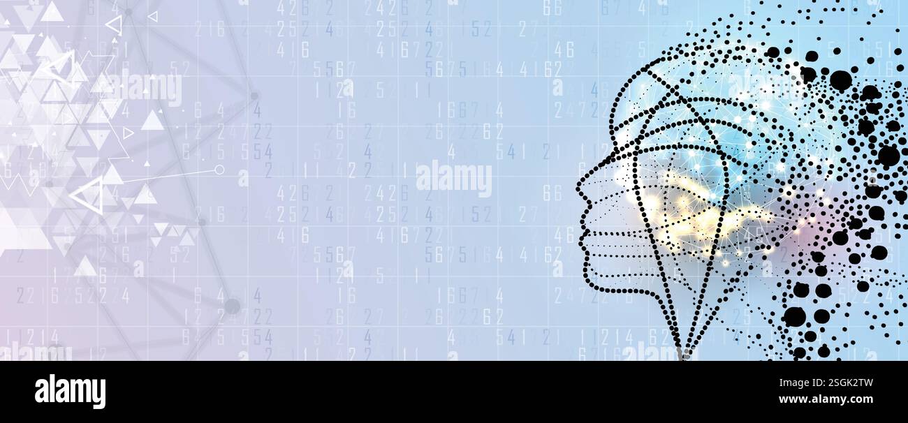 Abstract Artificial intelligence. Cloud computing. Machine learning ...