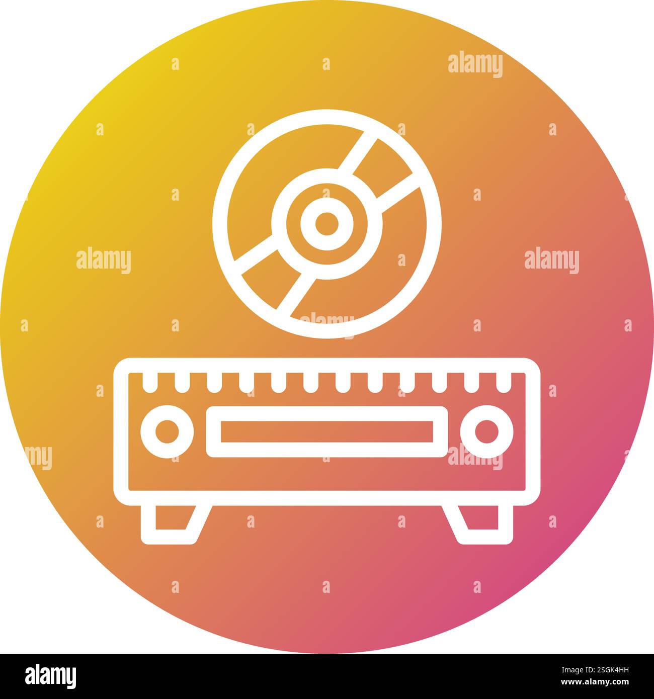 Cd player Stock Vector Images - Alamy