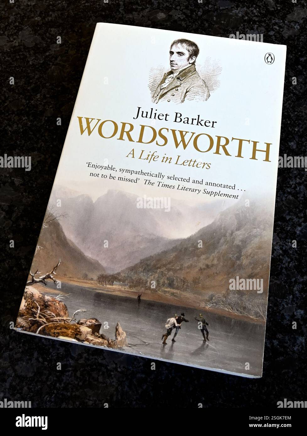 Book cover "Wordsworth, A Life in Letters" by Juliet Barker Stock Photo ...