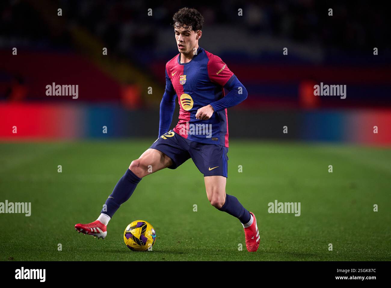 BARCELONA, SPAIN - JANUARY 26: Hector Fort of FC Barcelona during the ...