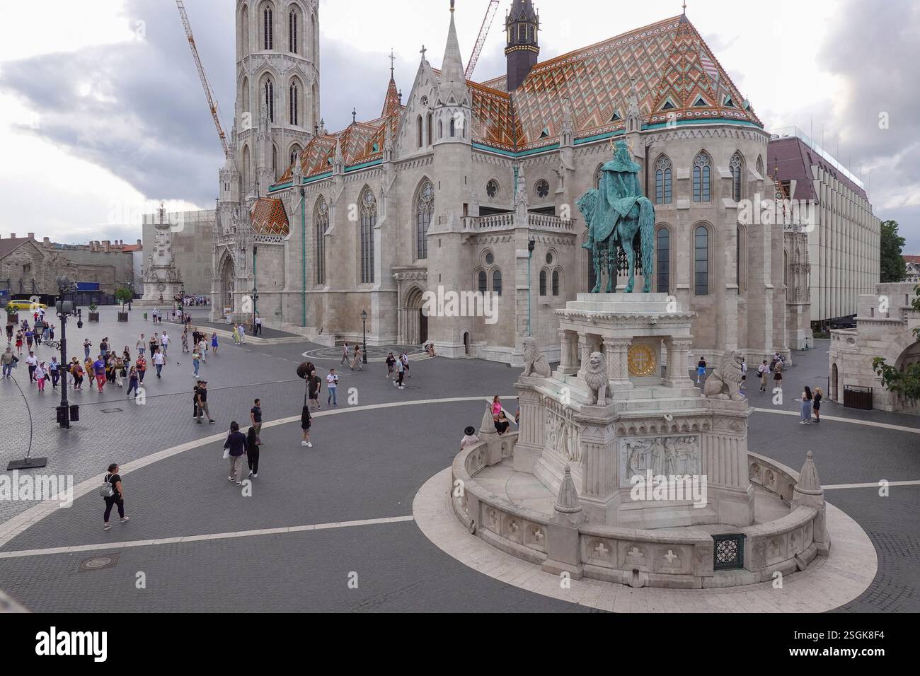 Hungary, Budapest, The Church of the Assumption of the Buda Castle more ...