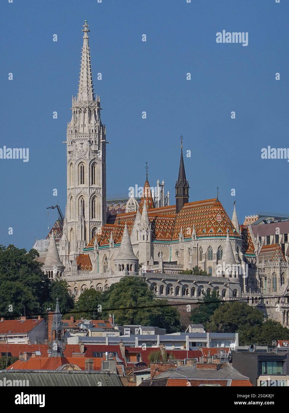 Hungary, Budapest, The Church of the Assumption of the Buda Castle more ...