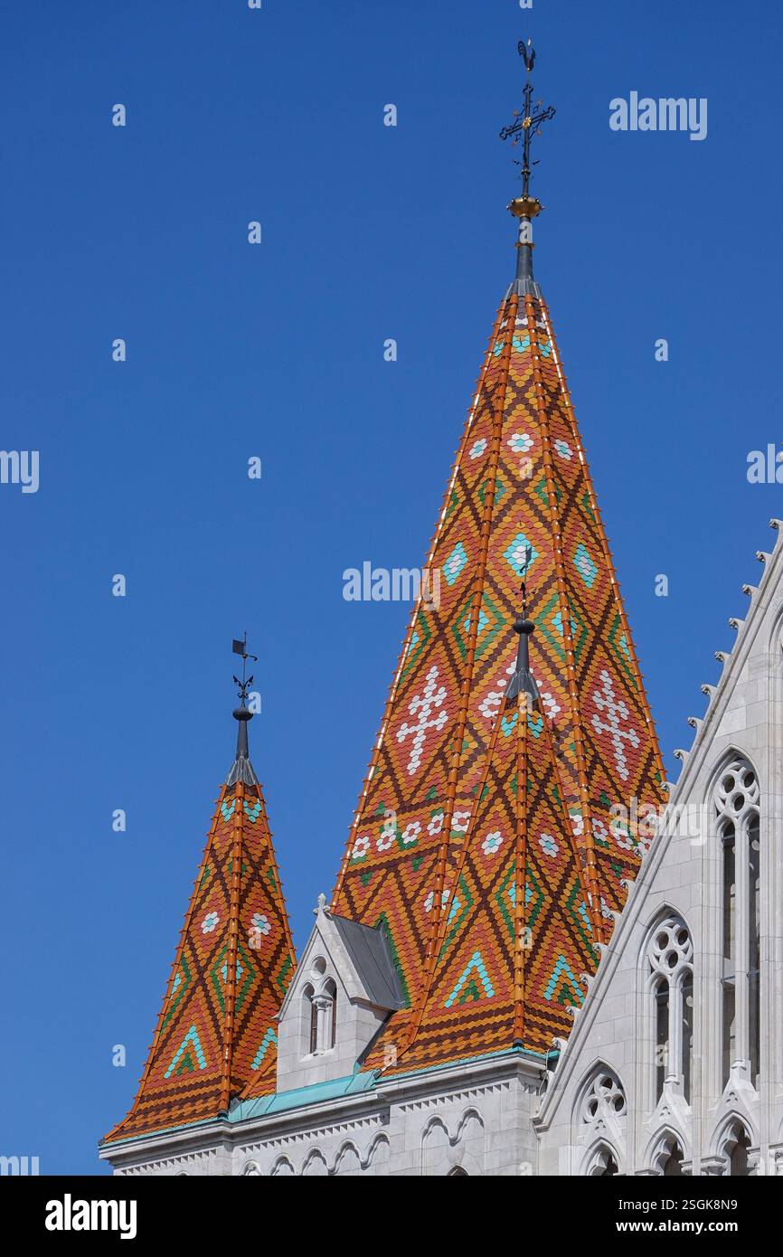 Hungary, Budapest, The Church of the Assumption of the Buda Castle more ...