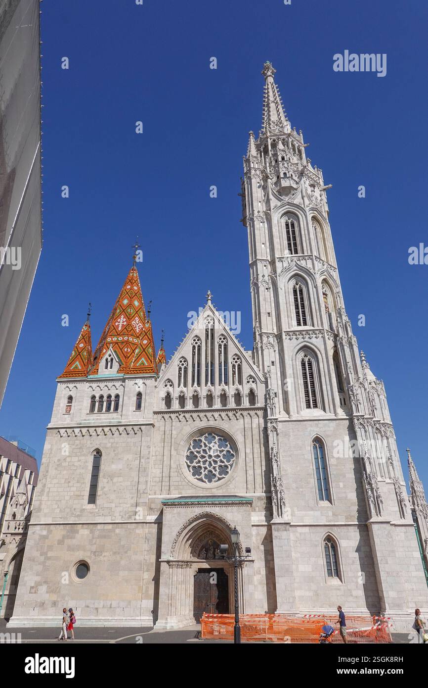 Hungary, Budapest, The Church of the Assumption of the Buda Castle more ...