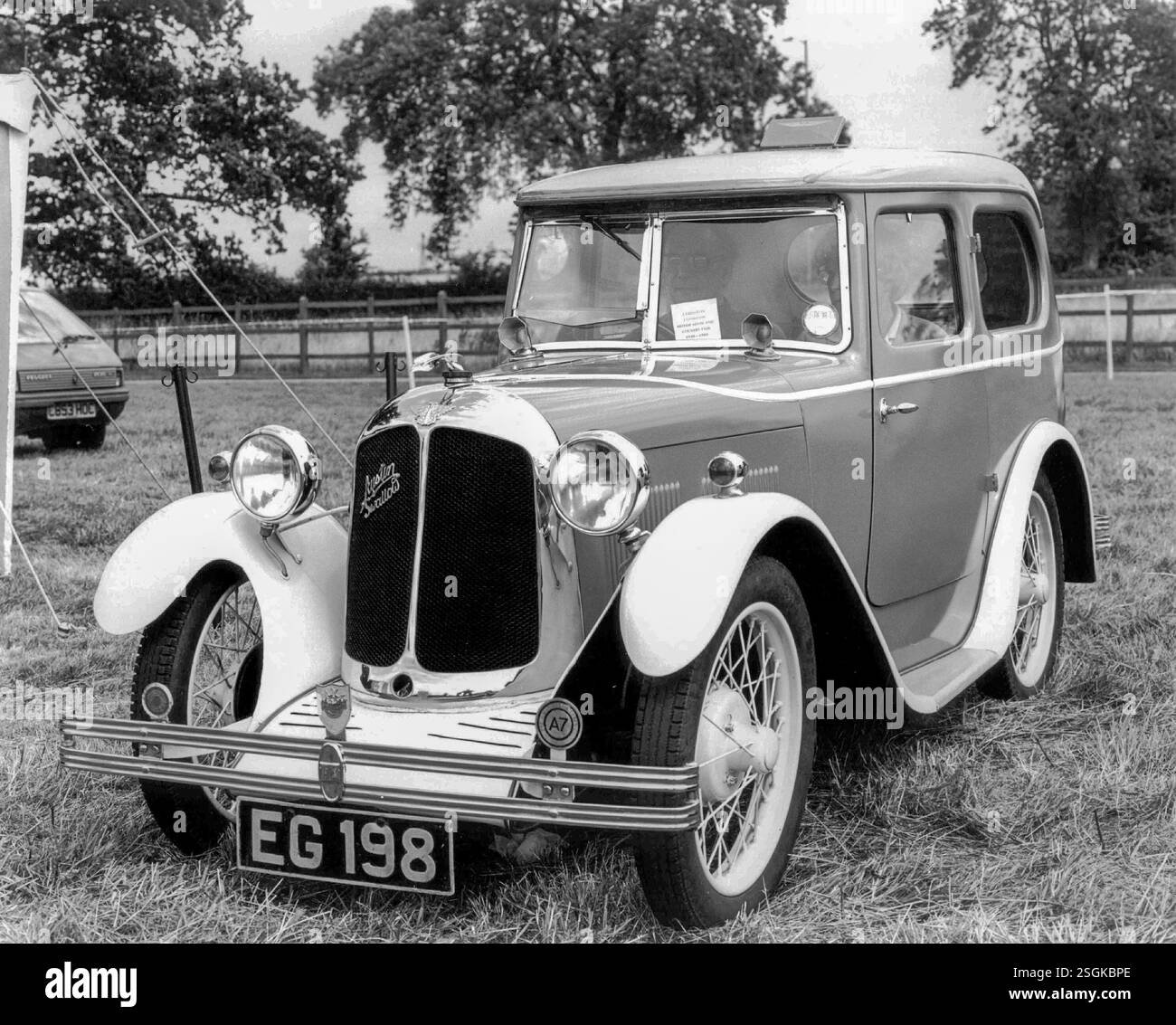 1930s austin classic car Black and White Stock Photos & Images - Alamy