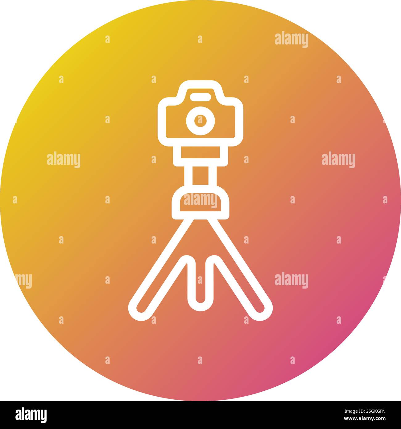Tripod stand Vector Icon Design Illustration Stock Vector Image & Art ...