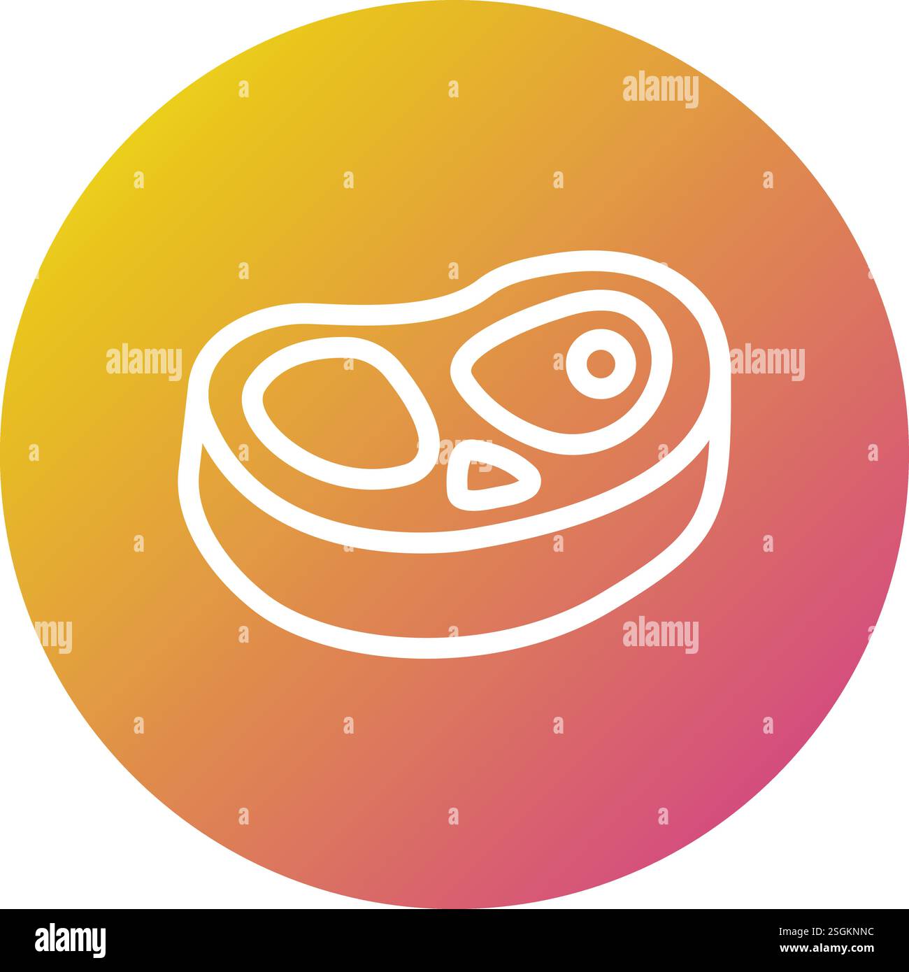Meat Vector Icon Design Illustration Stock Vector Image & Art - Alamy