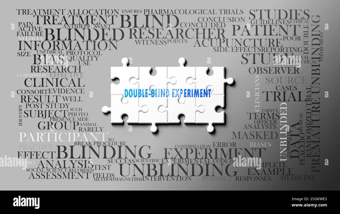 Double Blind Experiment As A Complex Subject Related To Important