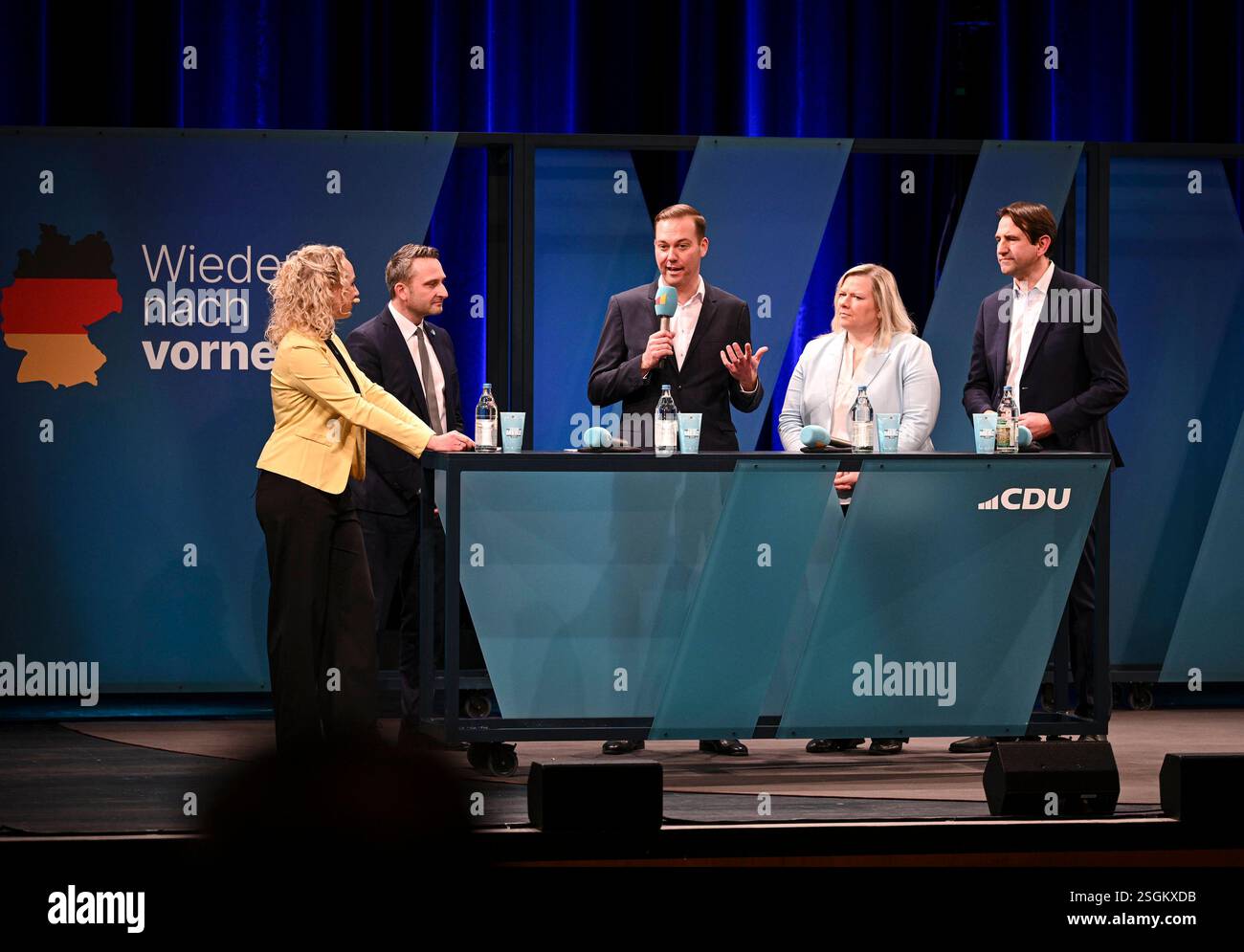 Singen Kreis Konstanz 05.02.2025 CDU Wahlkampf - Termin mit ...