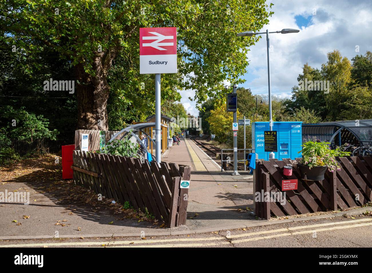 Sudbury railway station Suffolk Stock Photo - Alamy