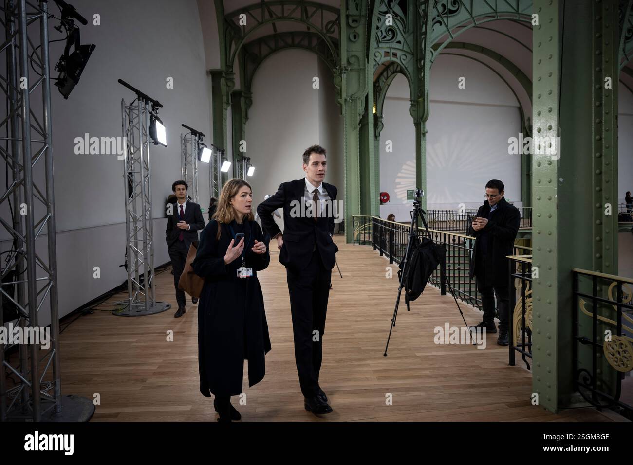 French founder of artificial intelligence start-up Mistral AI, Arthur ...