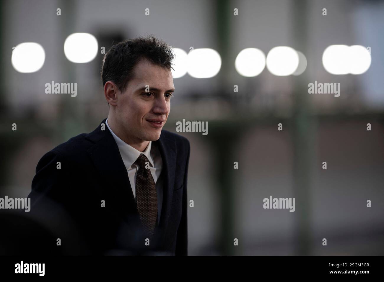 French founder of artificial intelligence start-up Mistral AI, Arthur ...