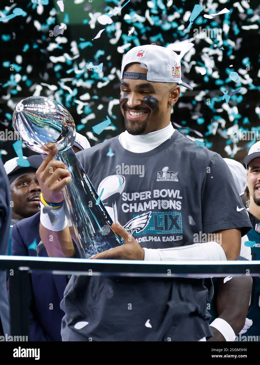 New Orleans, United States. 09th Feb, 2025. Philadelphia Eagles ...