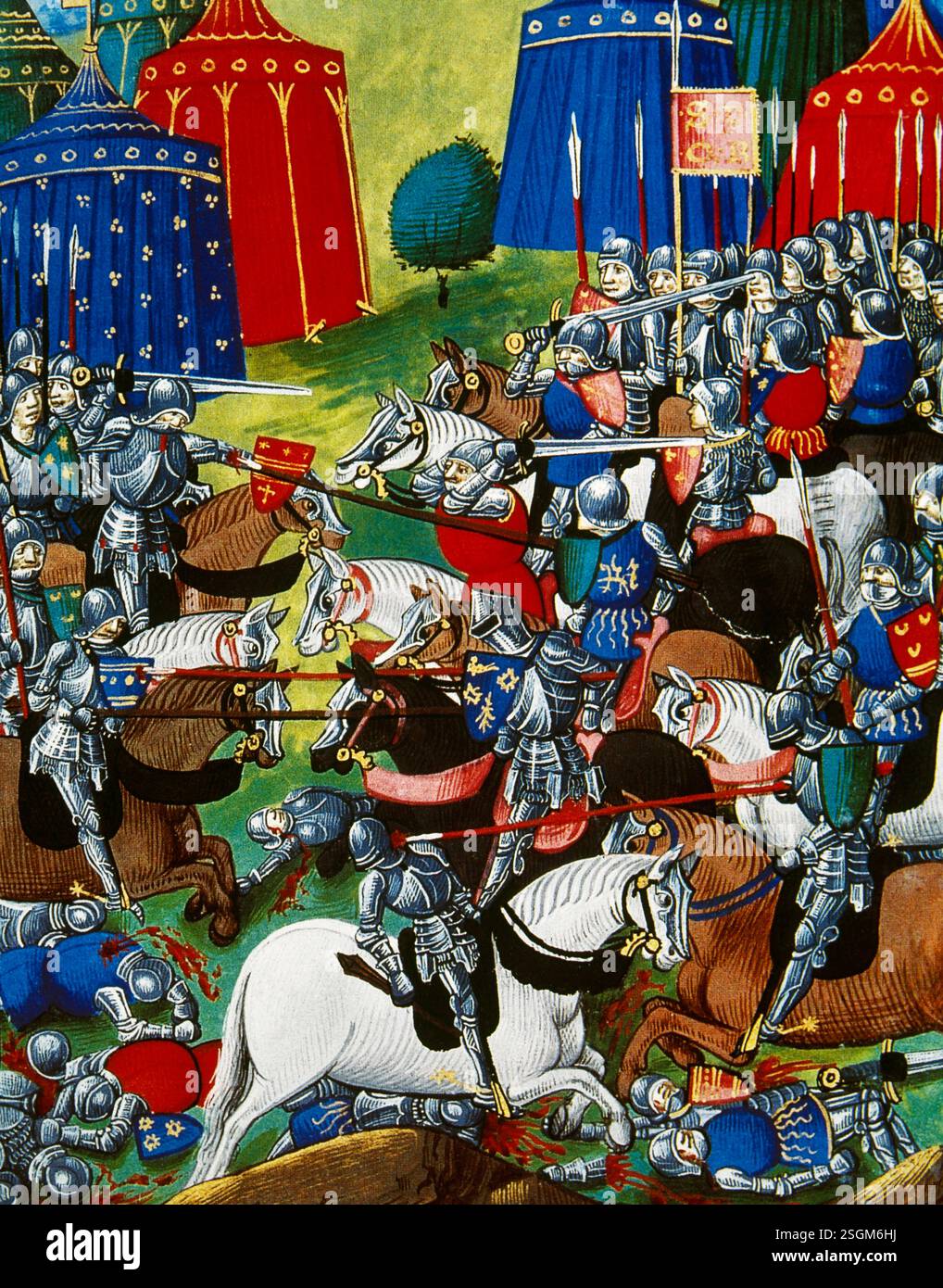 Miniature from Trois Decades, Conde Museum, Chateau of Chantilly ...