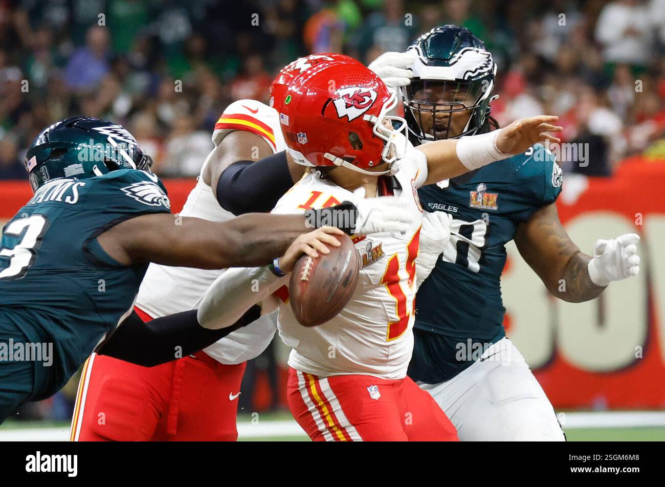 New Orleans, United States. 09th Feb, 2025. Philadelphia Eagles ...