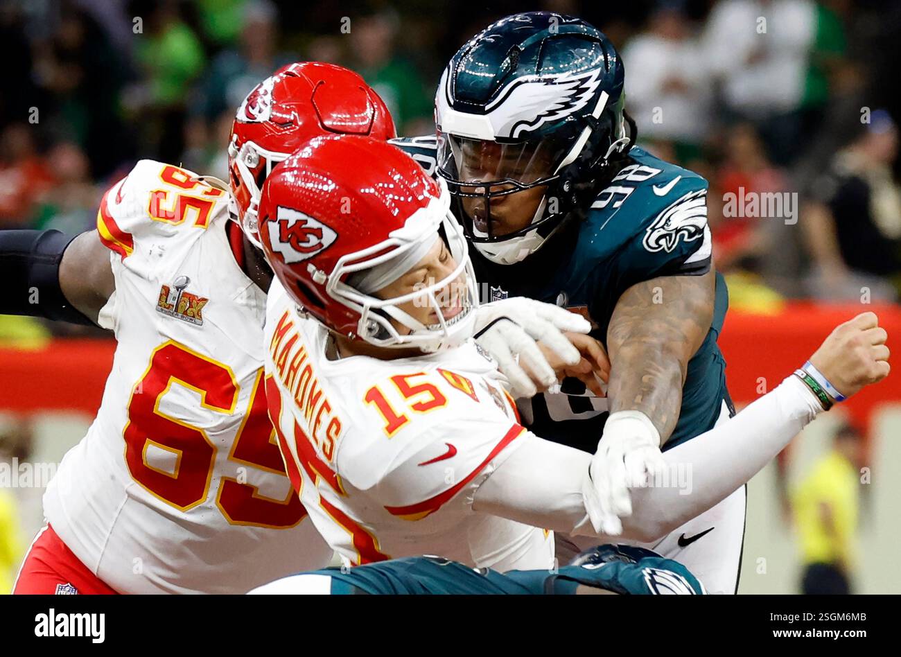 New Orleans, United States. 09th Feb, 2025. Philadelphia Eagles ...