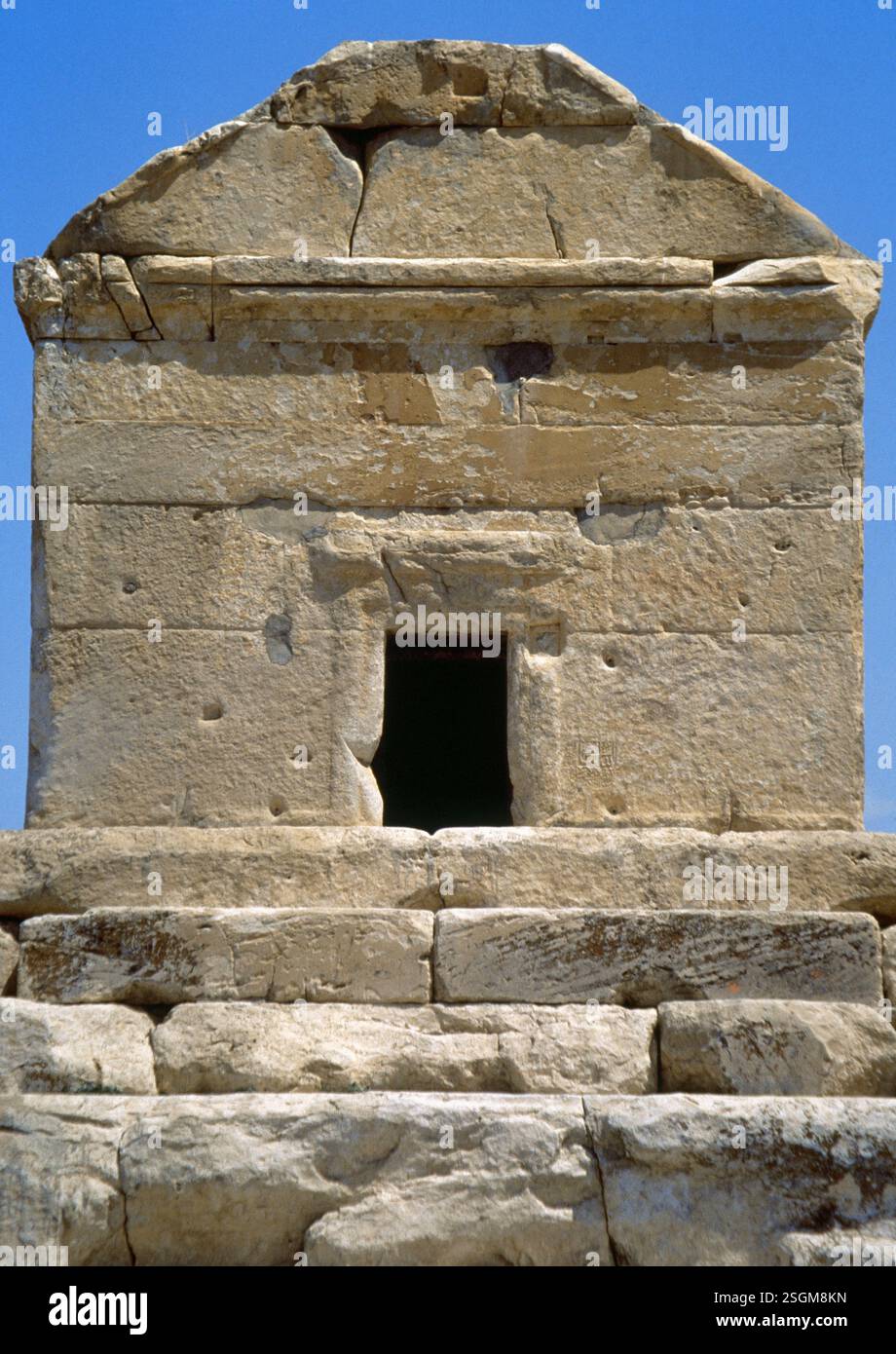 Mausoleum of Cyrus the Great, Achaemenid king of Persia (559-530 BC ...
