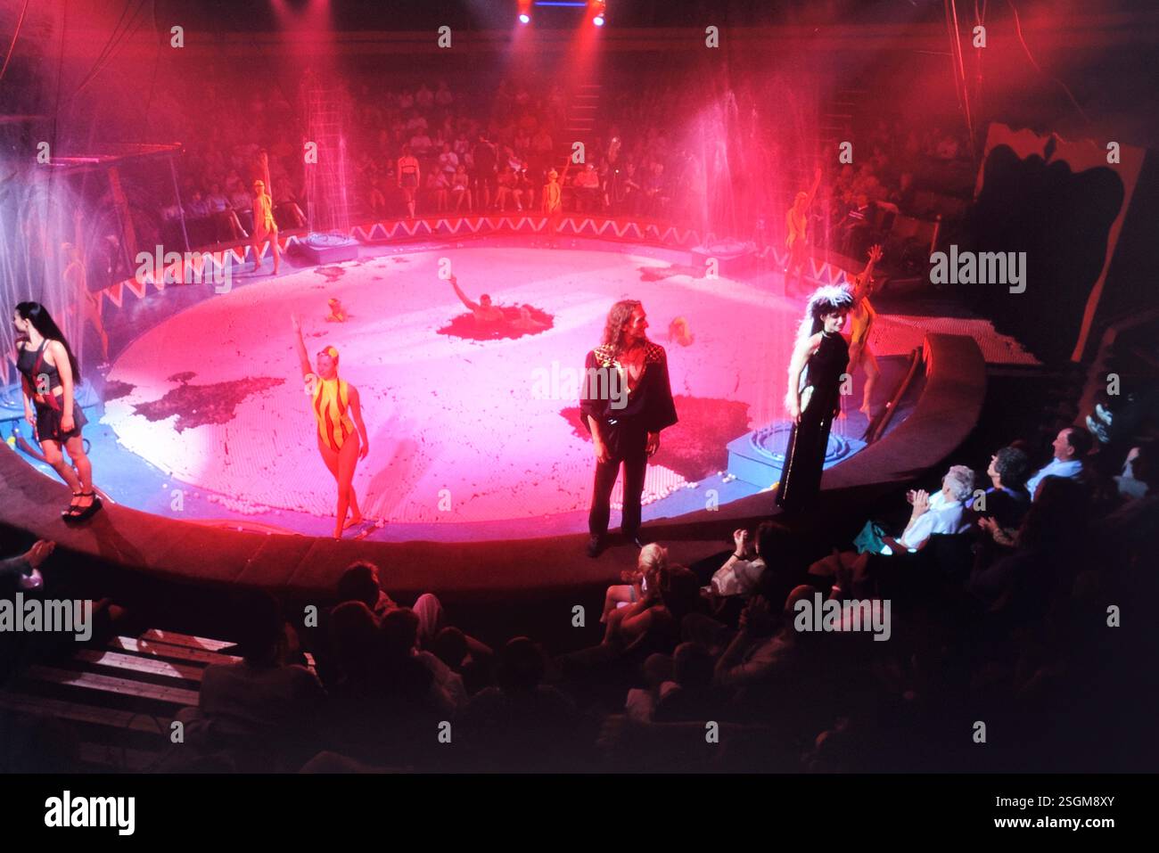 Interior of a show at The Hippodrome Circus, Great Yarmouth, Norfolk ...