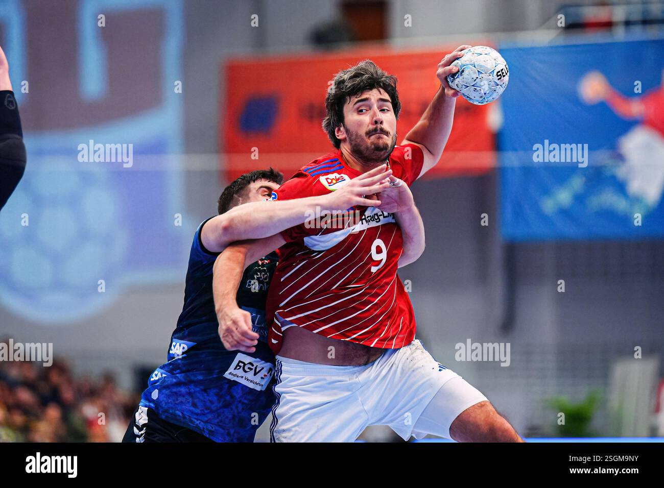 Halil Jaganjac (Rhein-Neckar Loewen, #45), Jacob Lassen (Handball Sport ...