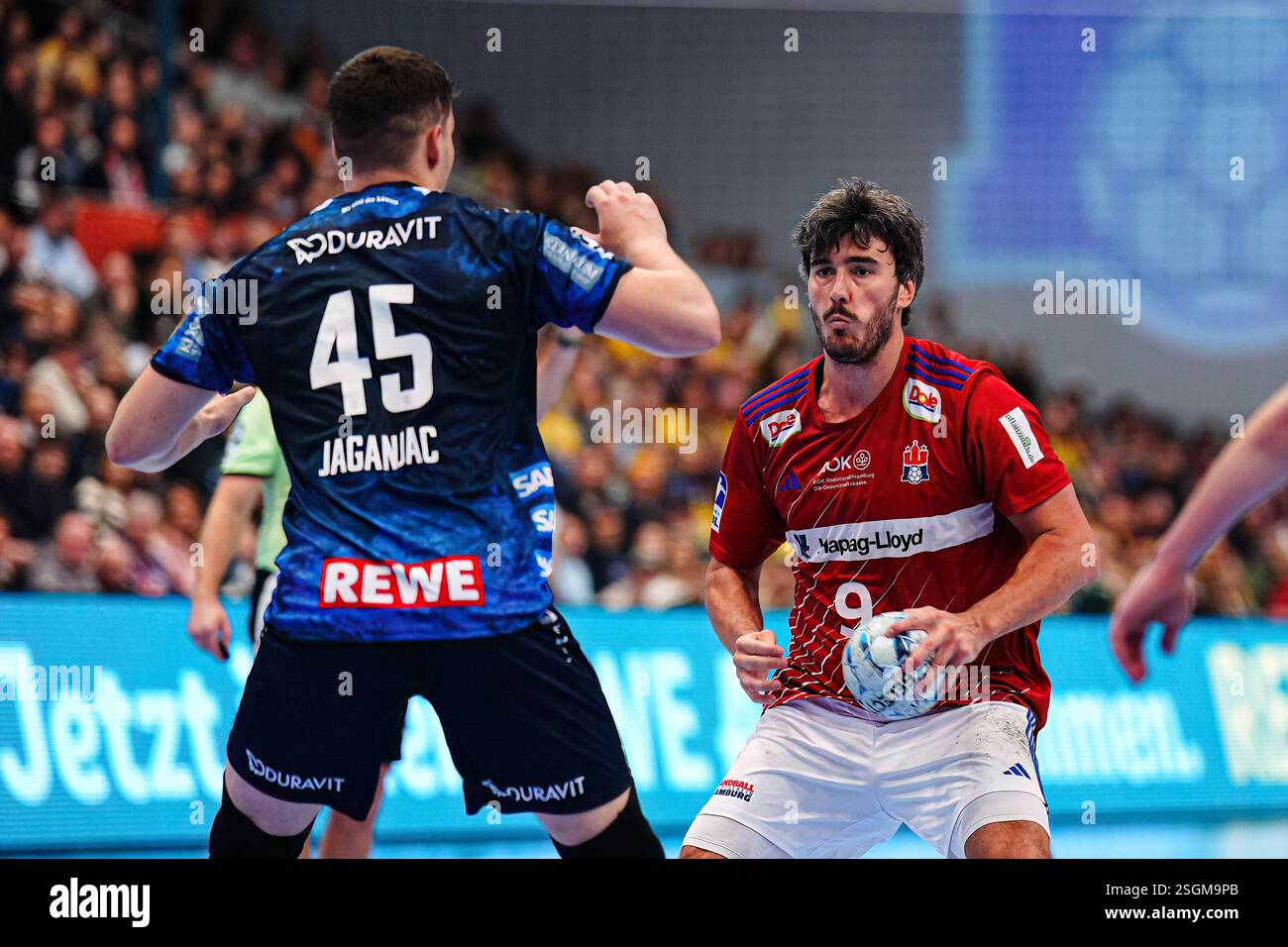Halil Jaganjac (Rhein-Neckar Loewen, #45), Jacob Lassen (Handball Sport ...