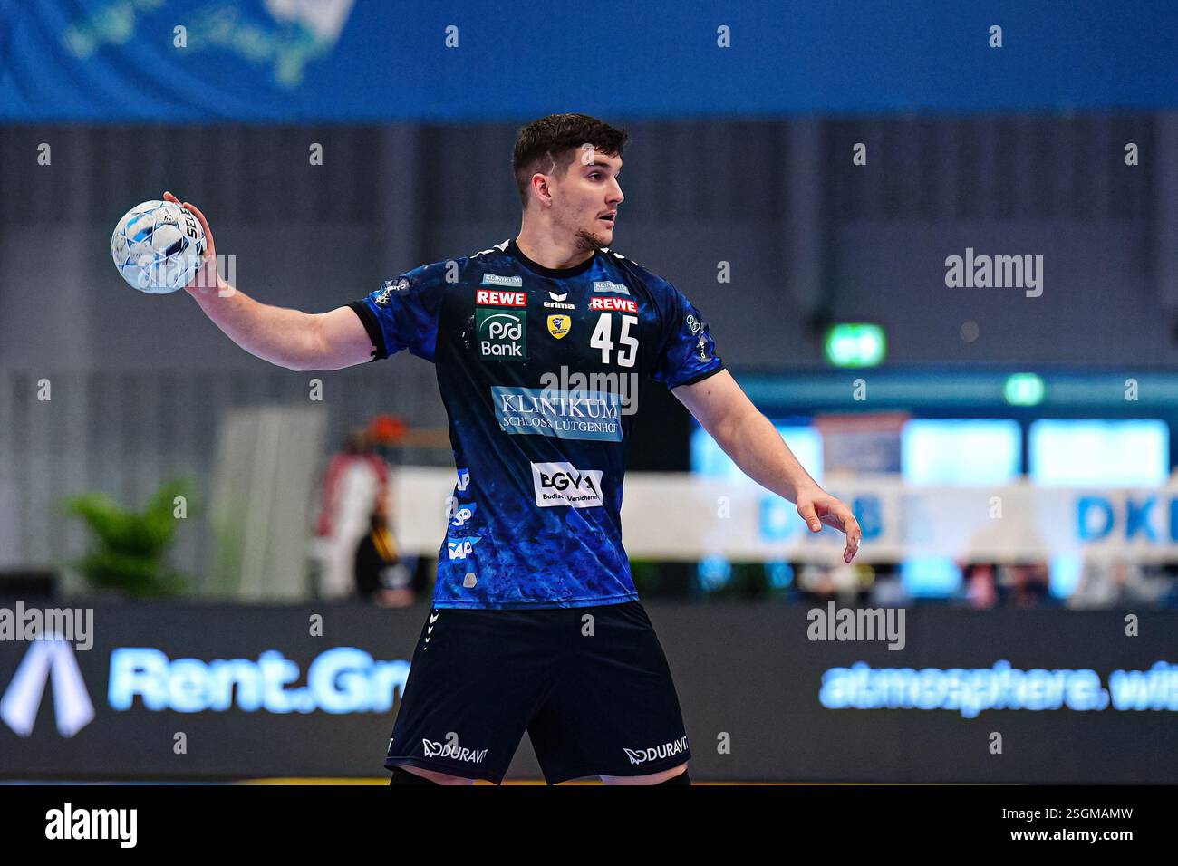 Halil Jaganjac (Rhein-Neckar Loewen, #45) GER, Handball Sport Verein ...