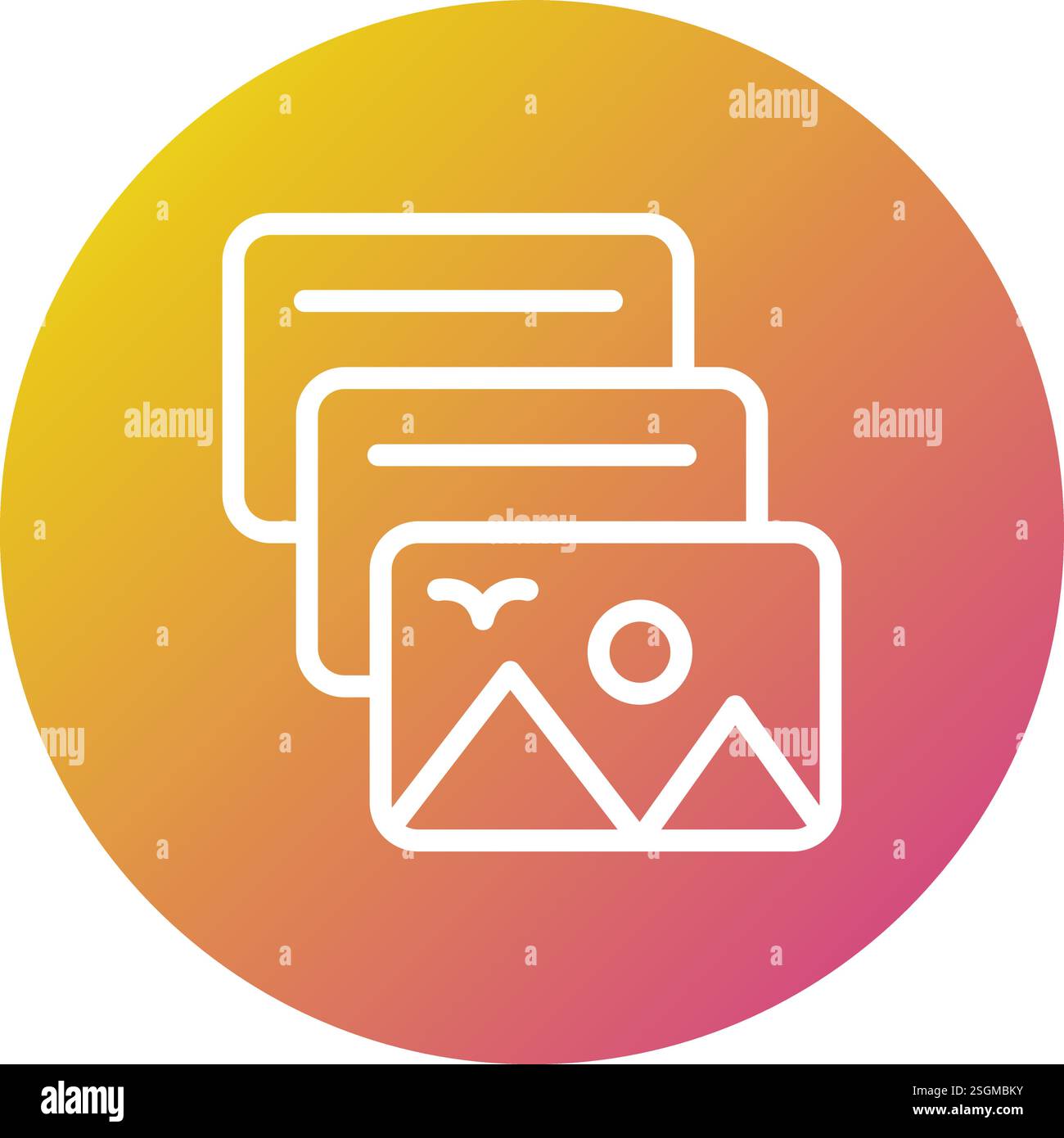 Continuous icons hi-res stock photography and images - Alamy