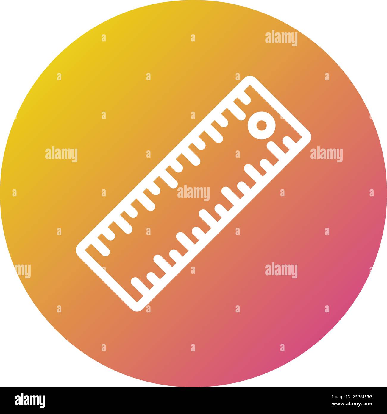 Ruler Vector Icon Design Illustration Stock Vector Image & Art - Alamy