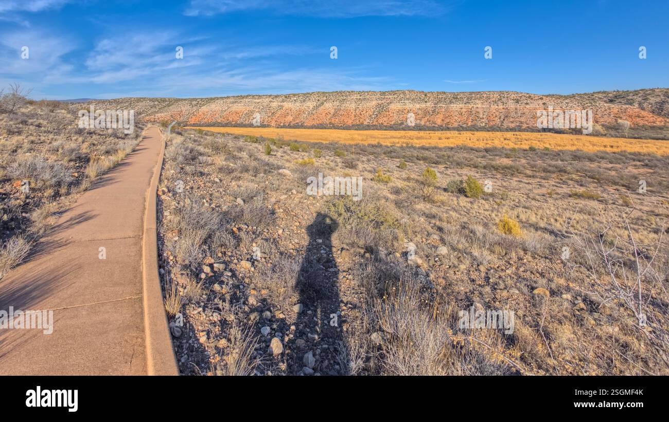 The Tavasci Marsh at Tuzigoot Ruins National Monument Arizona. This ...