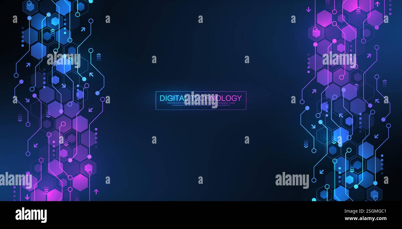 Digital tech motherboard texture design. Software coding. Technology ...