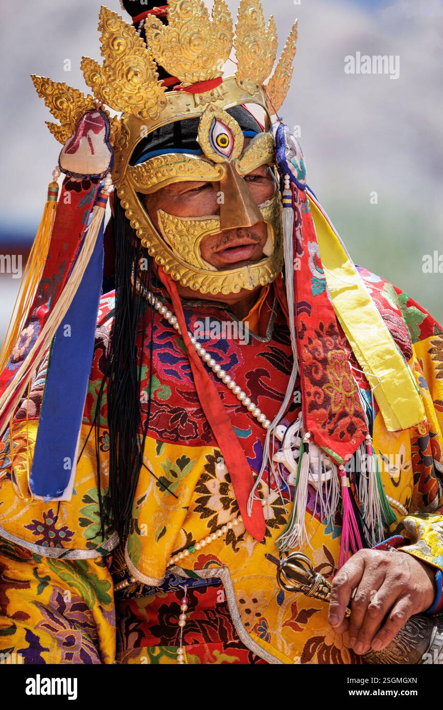 Tak Tok Festival, Tak Tok Gompa, Ladakh, India, 2023. Performed by ...