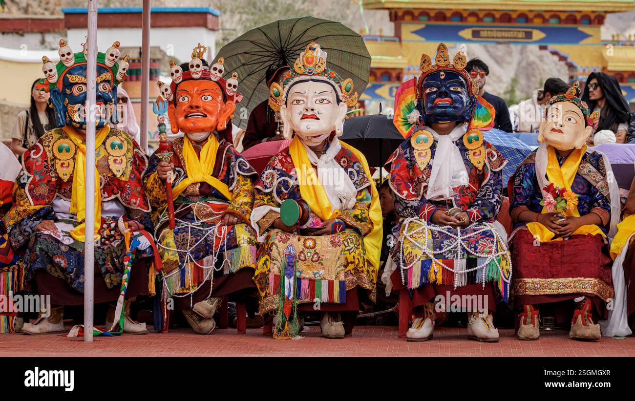 Tak Tok Festival, Tak Tok Gompa, Ladakh, India, 2023. Performed by ...